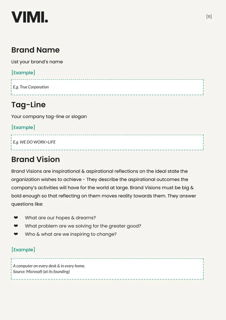Get your free Brand Website Brief template | Bangkok's Friendliest ...